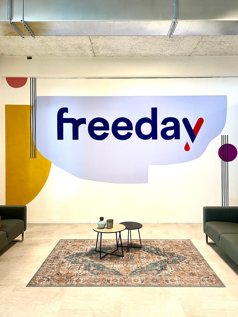 Freeday mural, 2022 - Melissa Moria®